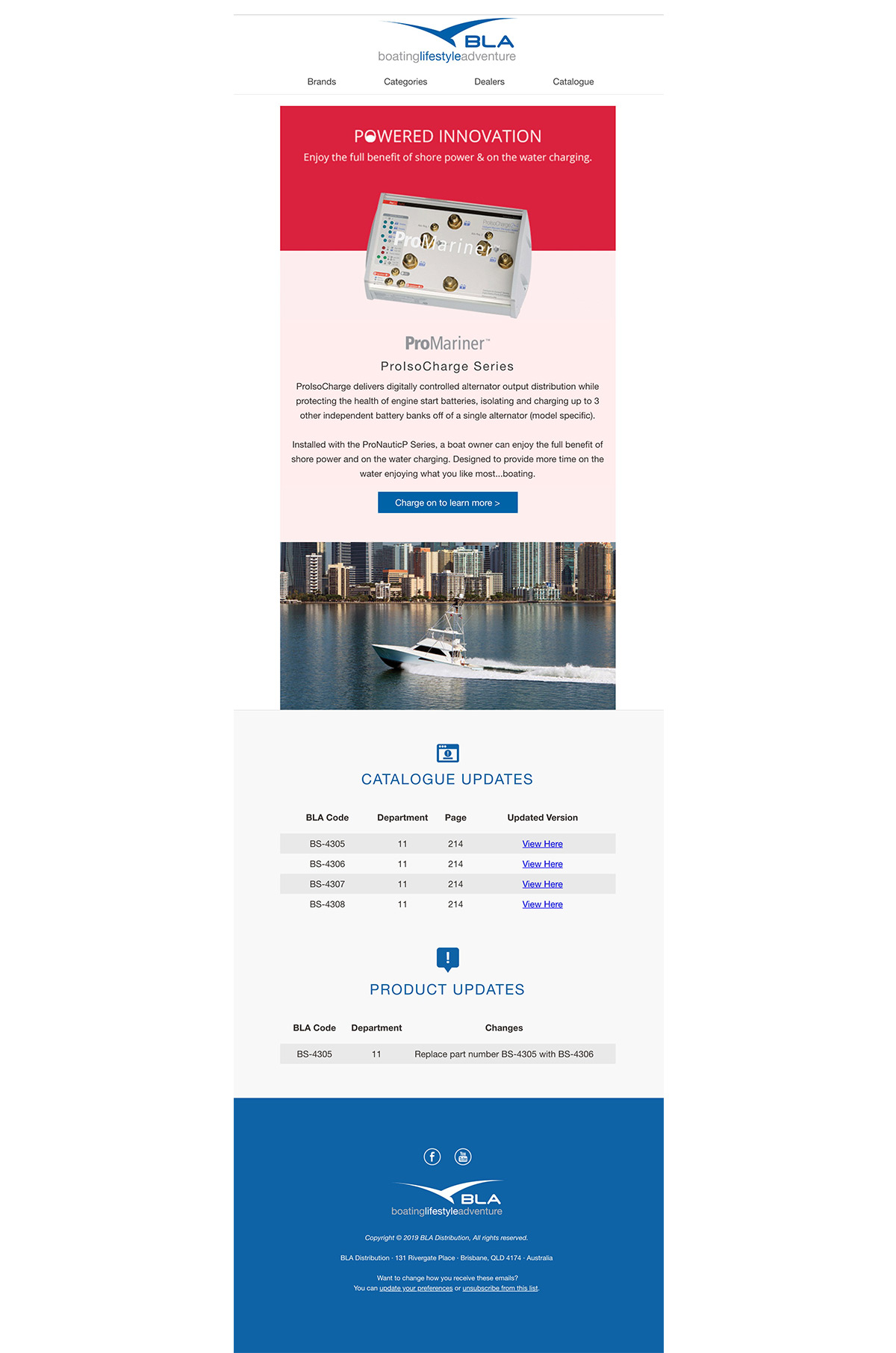 BLA email template – AXL Design